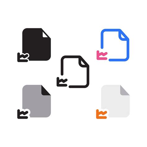 Statistic File Pack 12625475 Vector Art At Vecteezy