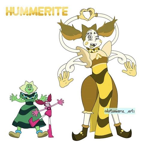 Spinel And Lemon Jade Hummerite Steven Universe Comic Steven Universe Characters Steven
