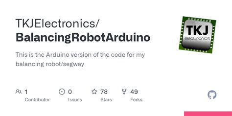 GitHub TKJElectronics BalancingRobotArduino This Is The Arduino Version Of The Code For My
