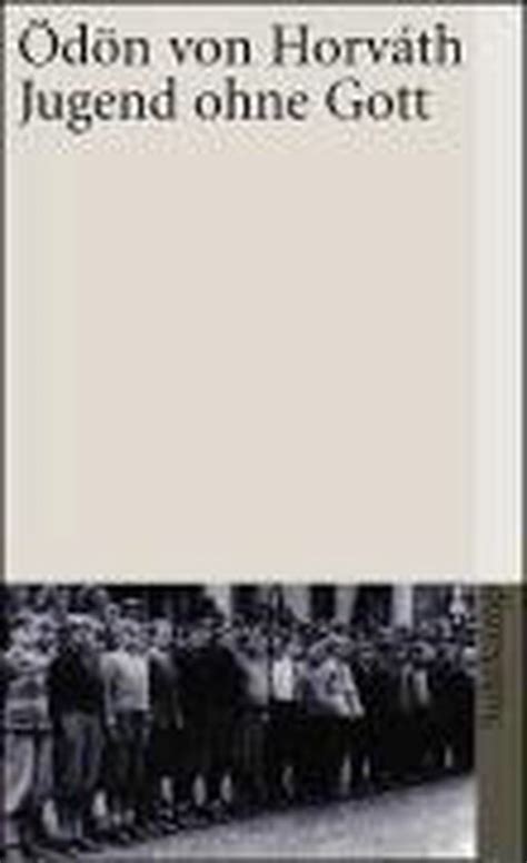 Jugend Ohne Gott 9783518398456 Odon Von Horvath Boeken Bol