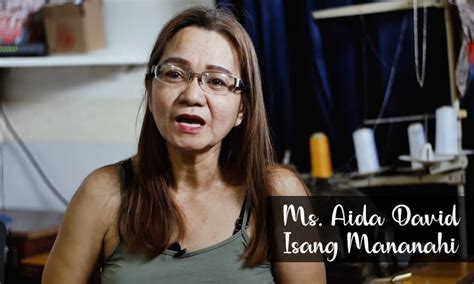 Ms Aida David Isang Mananahi Central Luzon Business Week