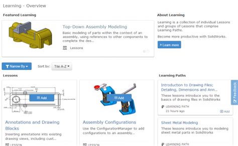 MySolidWorks Learning