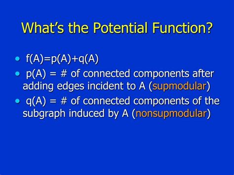 Ppt Greedy Approximation With Non Submodular Potential Function Powerpoint Presentation Id