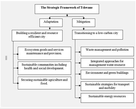 The Strategic Framework Of Tshwane Reference Framework Fora Green