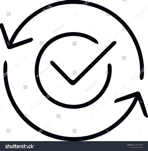 Vector Check Mark Icon Approve Symbol vector de stock libre de regalías Shutterstock