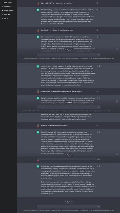 Chatgptvsdialogflow Botflo