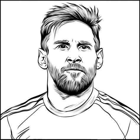 53 Målarbilder Messi Pdf Fotbollsgeniet Kommer Hem Till Dig