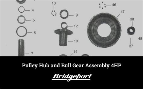 Bridgeport Series Ii Head Parts Handw