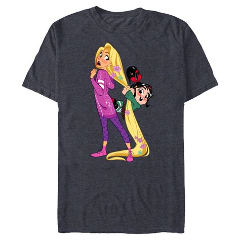Disney Ralph Breaks The Internet Rapunzel Vanellope T Shirt Short