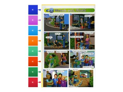 Super Minds 1 Unit 1 - Labelled diagram
