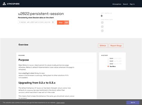 Meteor Persistent Session By Okgrow A Undefined Template Built At