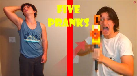 How To Prank Your Brother 5 Times In One Day Youtube
