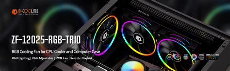 Bộ 3 Quạt tản nhiệt ID-Cooling ZF-12025-RGB TRIO ARGB Remote – PCX® Máy ...