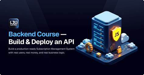 backend crash course build and deploy a secure production ready api