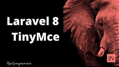 Laravel 8 Tinymce Editor Youtube