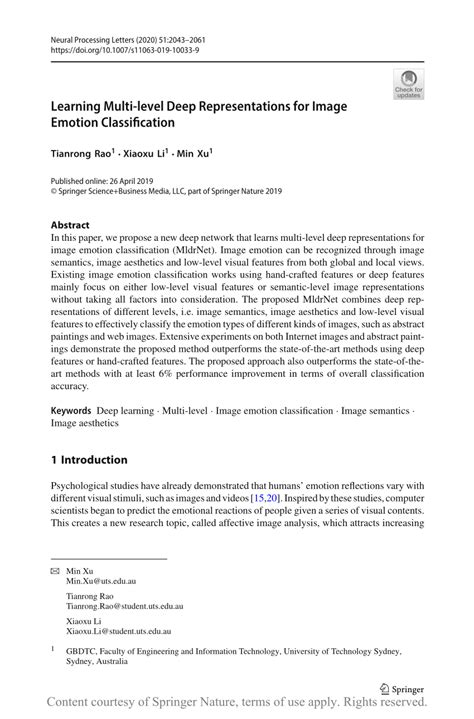 Learning Multi Level Deep Representations For Image Emotion