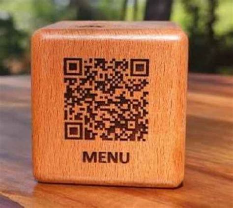 Wooden Cube Qr Code Menu Wooden Cube Qr Code Menu Manufacturer Wholesale Supplier Wholesaler