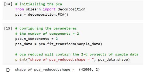 Dimensionality Reduction Using Principal Component Analysis Pca By