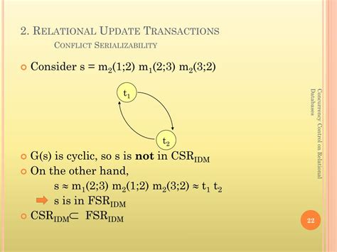 Ppt Concurrency Control On Relational Databases Powerpoint Presentation Id1982253