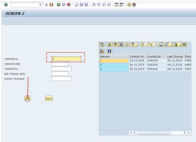 SAP ABAP Central CRUD Operations In Module Pool