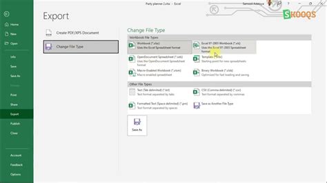 04 Learn How To Save And Share Excel Workbooks Youtube
