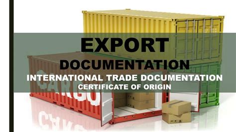 PPT Get Certificate of Origin from ExDoc â Ease your way PowerPoint Presentation ID