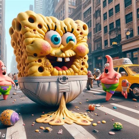 How Spongebob Almost Got Put Behind Bars R Dalle