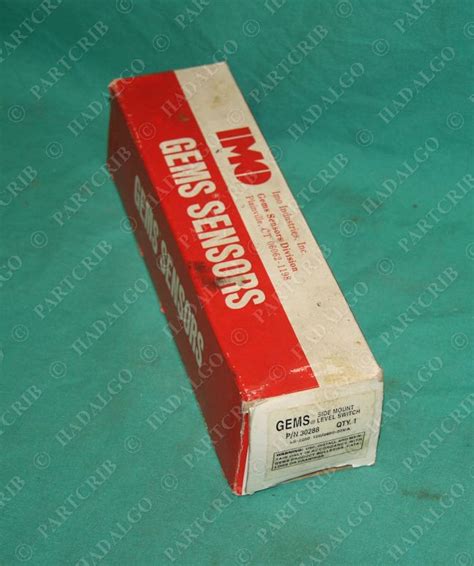 Gems 30288 Side Mount Level Float Switch New