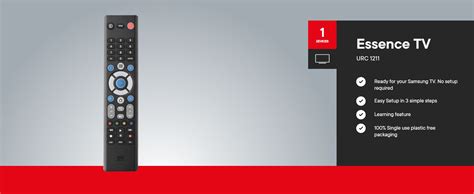 Ofa Urc1211 Essence Tv Remote Incredible