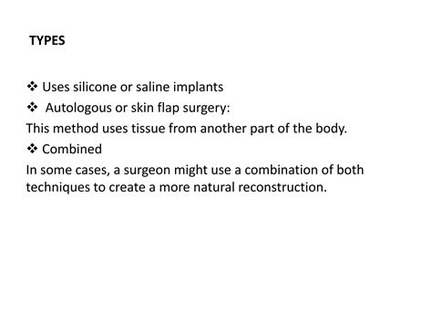 Brcpptx Breast Reconstruction Surgeries Ppt