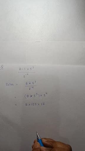 Evaluate Begin Array L Frac 8 1 Times 5 3 24 Frac 2 4 Tim