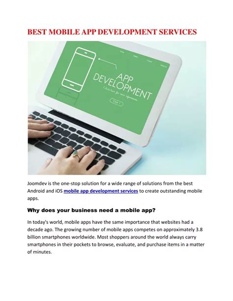 Ppt Best Mobile App Development Services Powerpoint Presentation Free Download Id11191975