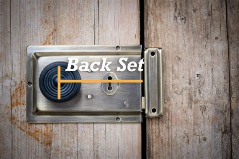 Door Knobs And Backset Explained Sizes And Measuring