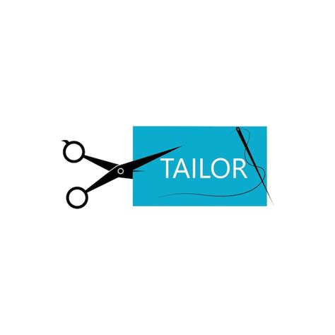 Premium Vector Tailor Icon Template Vector