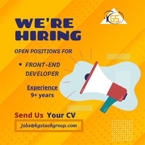 Kgs Technology Group Inc On Linkedin Hiring Career Automation Automationengineer