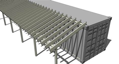 Lean To Shipping Container Sheds Container House Container Barn