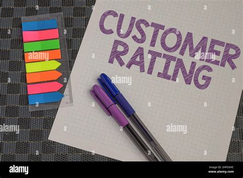 Conceptual Display Customer Rating Business Approach Each Point Of The Customers Enhances The