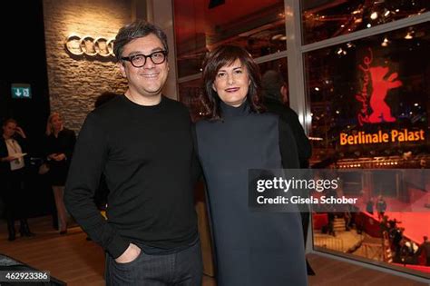 Luca De Meo With His Wife Silvia During The 65th Berlinale Nachrichtenfoto Getty Images