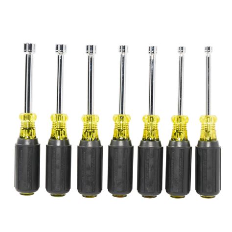 Nut Driver Set Metric Nut Drivers 3 Inch Shafts 7 Piece 65160