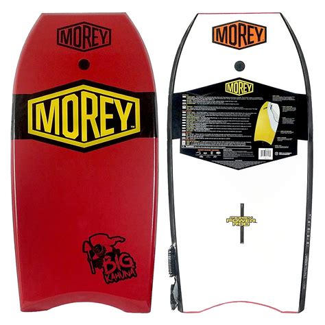 Morey Big Kahuna 44 Bodyboard Red Black White