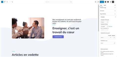 how to use different designs for different languages wpml
