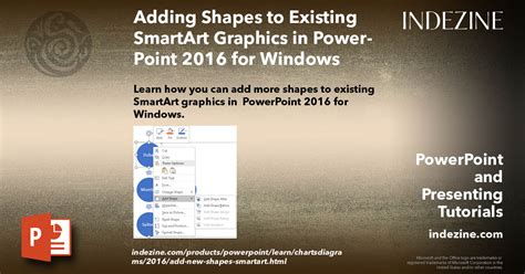 Adding Shapes To Existing SmartArt Graphics In PowerPoint For Windows