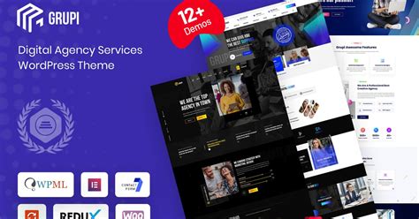Grupi Digital Agency Wordpress Theme Vlatest Sharexcodecom