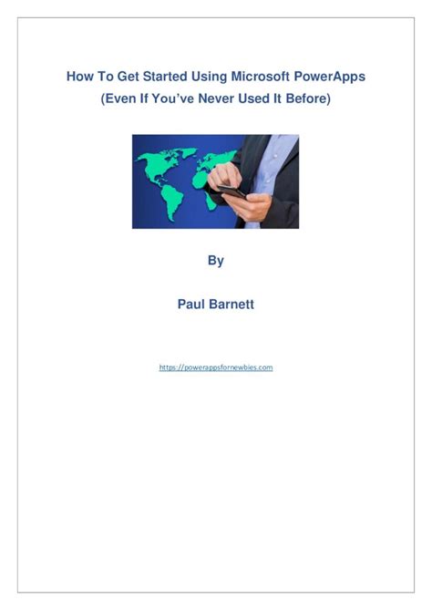 pdf how to get started using microsoft powerapps even if you ve