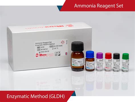 Ammonia Reagent Set Enzymatic Method — Instruchemie