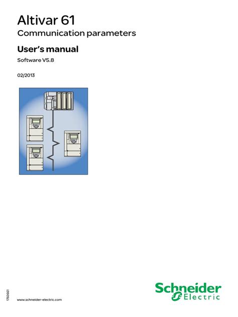 Altivar 61 Communication Parameters Users Manual Pdf Parameter