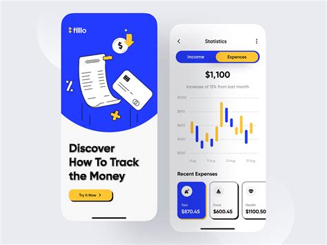 fintech mobile app by washim chowdhury for filllo design agency on dribbble
