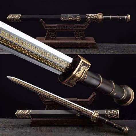 Chinese Jian Swords Handcrafted And Authentic Hanbon Forge