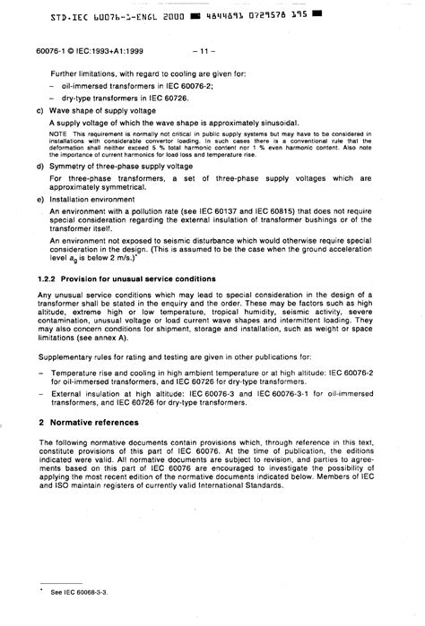 Iec 60076 Power Transformers General Transformadores 44 Off