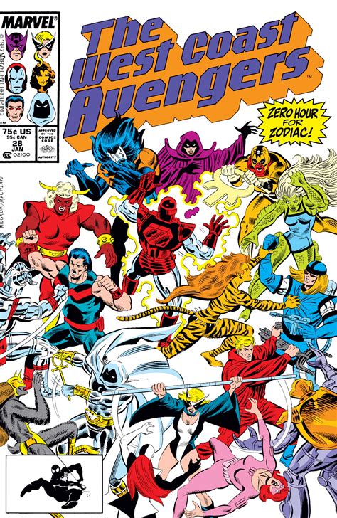 West Coast Avengers 1985 28 Comic Issues Marvel
